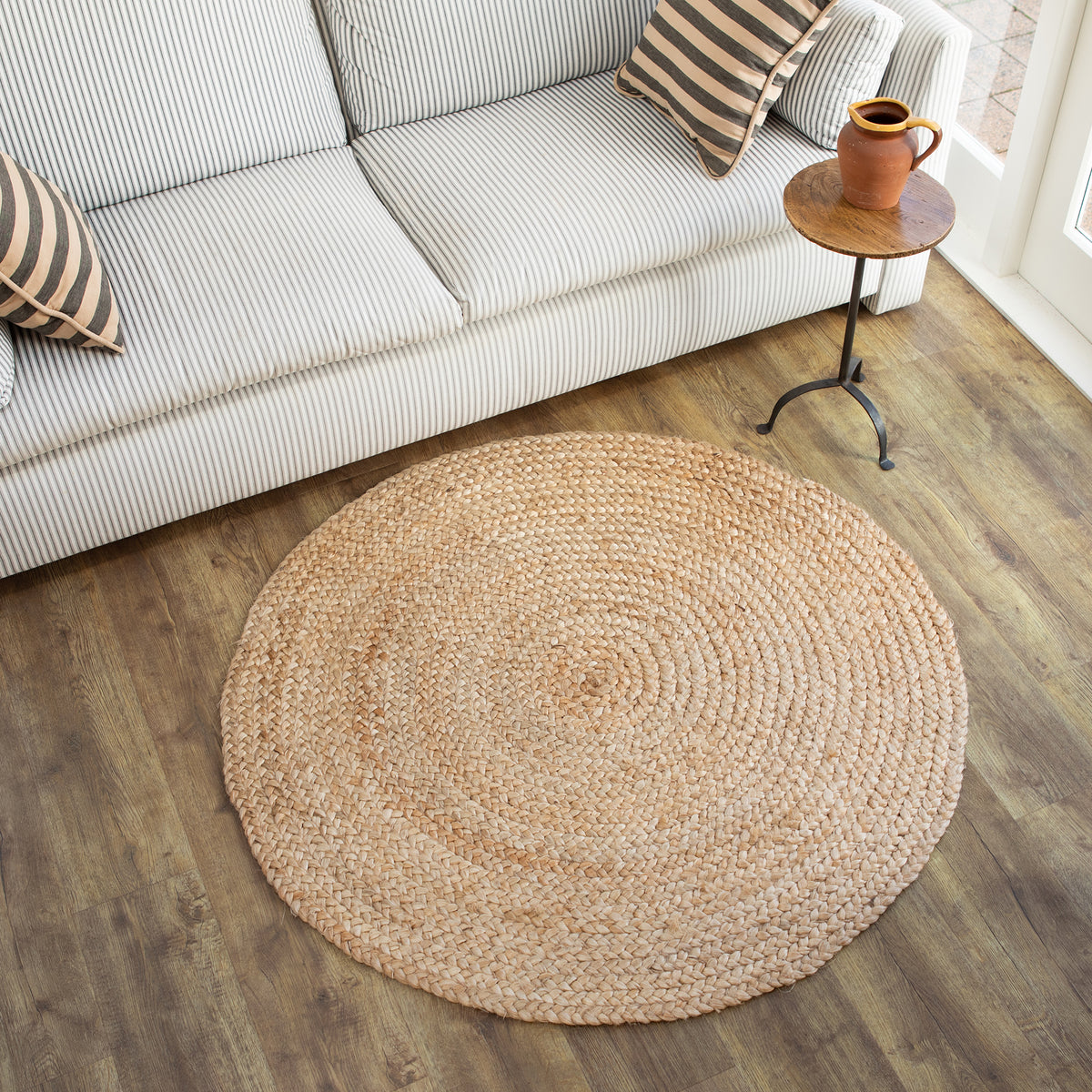 Round Shaker Weave Jute Mats | The Cotton Store NZ – GOOD MATS By The ...